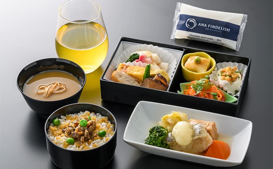ANA Premium Class Dining / Drink|Domestic Flights|ANA