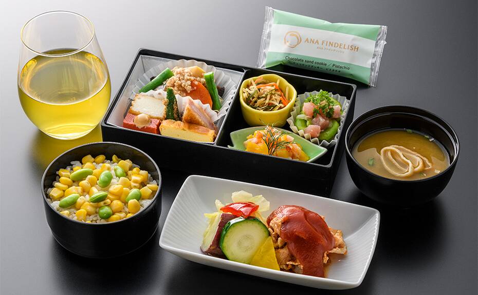 ANA Premium Class Dining / Drink|Domestic Flights|ANA