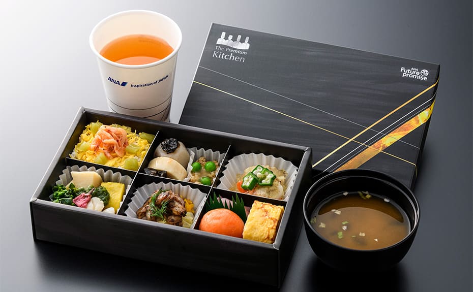 ANA Premium Class Dining / Drink|Domestic Flights|ANA
