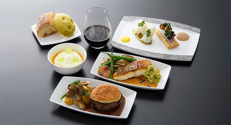 ANA BUSINESS CLASS Meals/Drinks|International flights|ANA