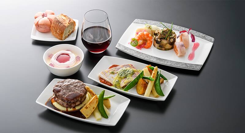 ANA BUSINESS CLASS Meals/Drinks|International flights|ANA