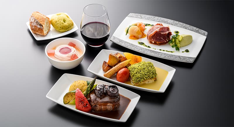 ANA BUSINESS CLASS Meals/Drinks|International flights|ANA