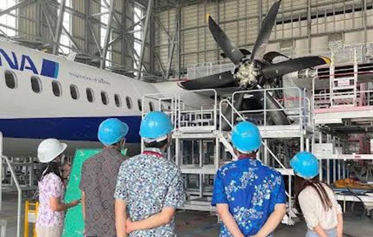 MRO Japan 機体整備工場見学ツアー|ANA