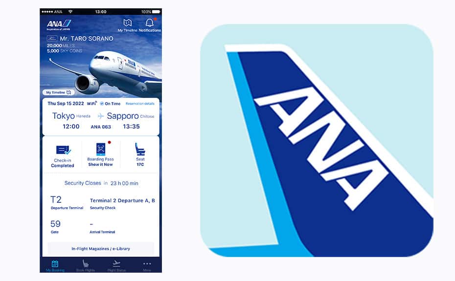 Online Check-In for ANA Japan Domestic Flights