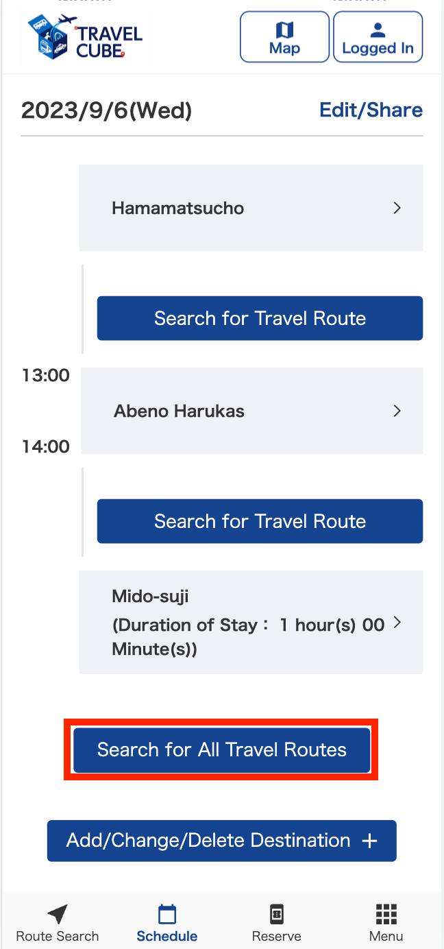 TRAVEL CUBE l Support business trip and itinerary planning