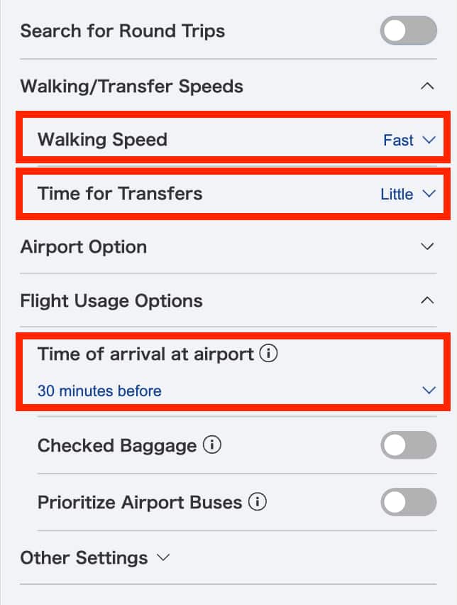 TRAVEL CUBE l Options for leisurely travelers and speedy travelers alike
