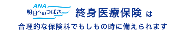 終身医療保険【ANA】たった10秒見積り＆最短5分のネット申込|ANAマイレージクラブ