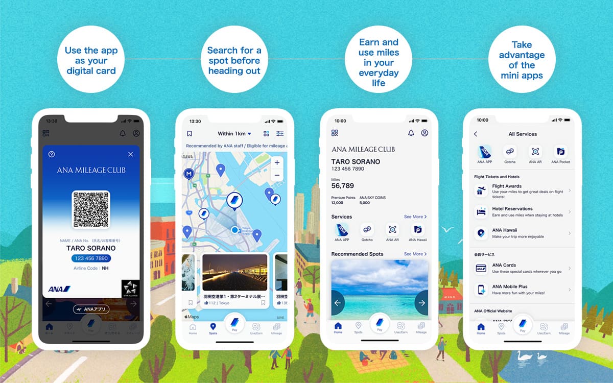 ANA's Two Apps: All You Need for Flights and Miles|ANA