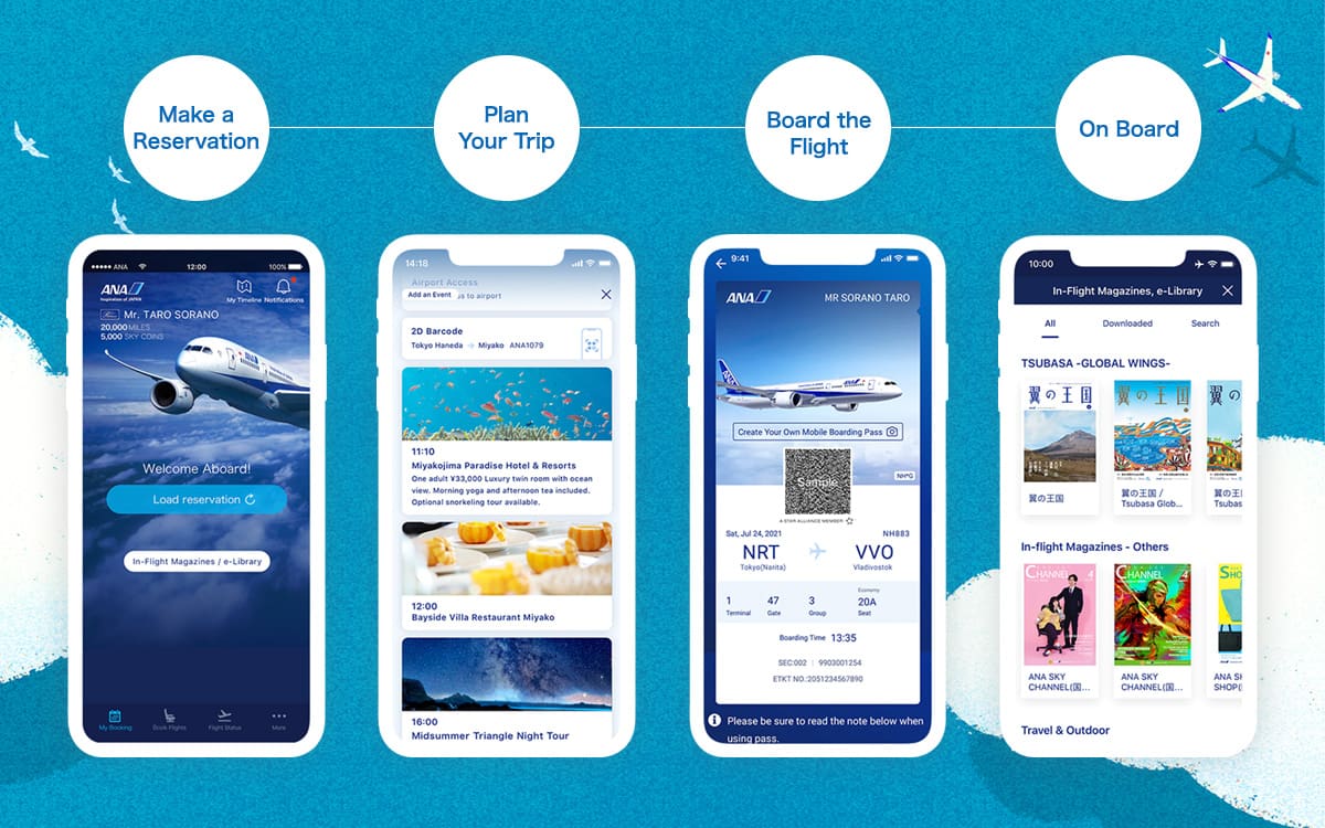 ANA's Two Apps: All You Need for Flights and Miles|ANA