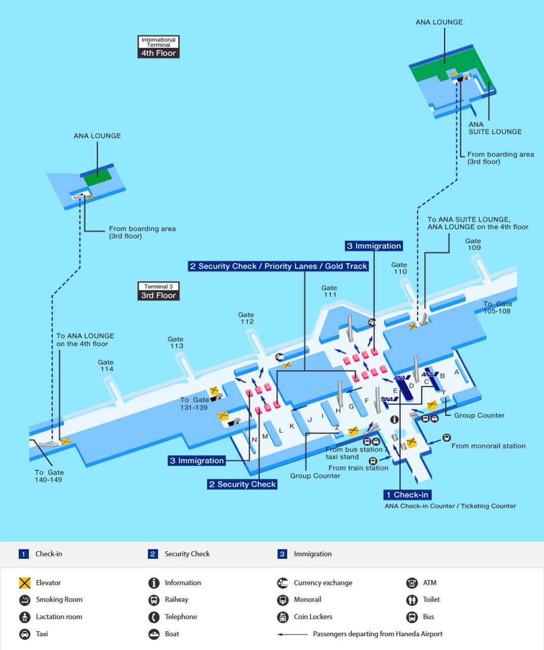 สนามบินนานาชาติโตเกียว (ฮาเนดะ) | ข้อมูลสนามบินและเมือง | ที่สนามบิน ...