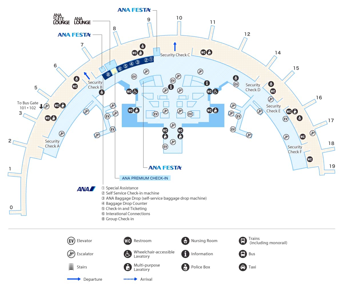 New Chitose Airport | Airport and City Info | At the Airport | Travel ...